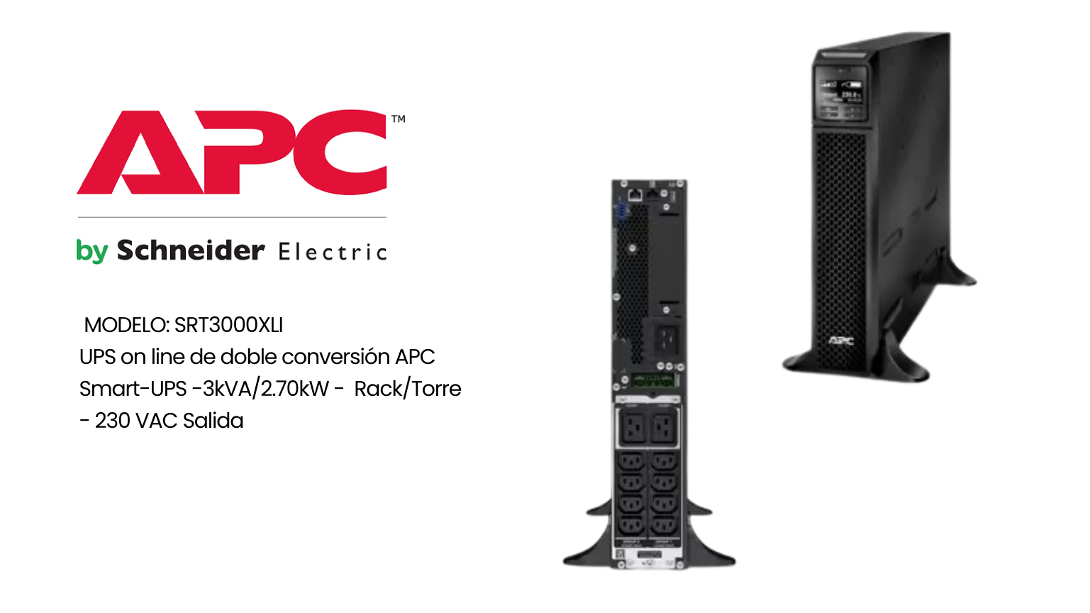 UPS MARCA APC - Energy System Solutions